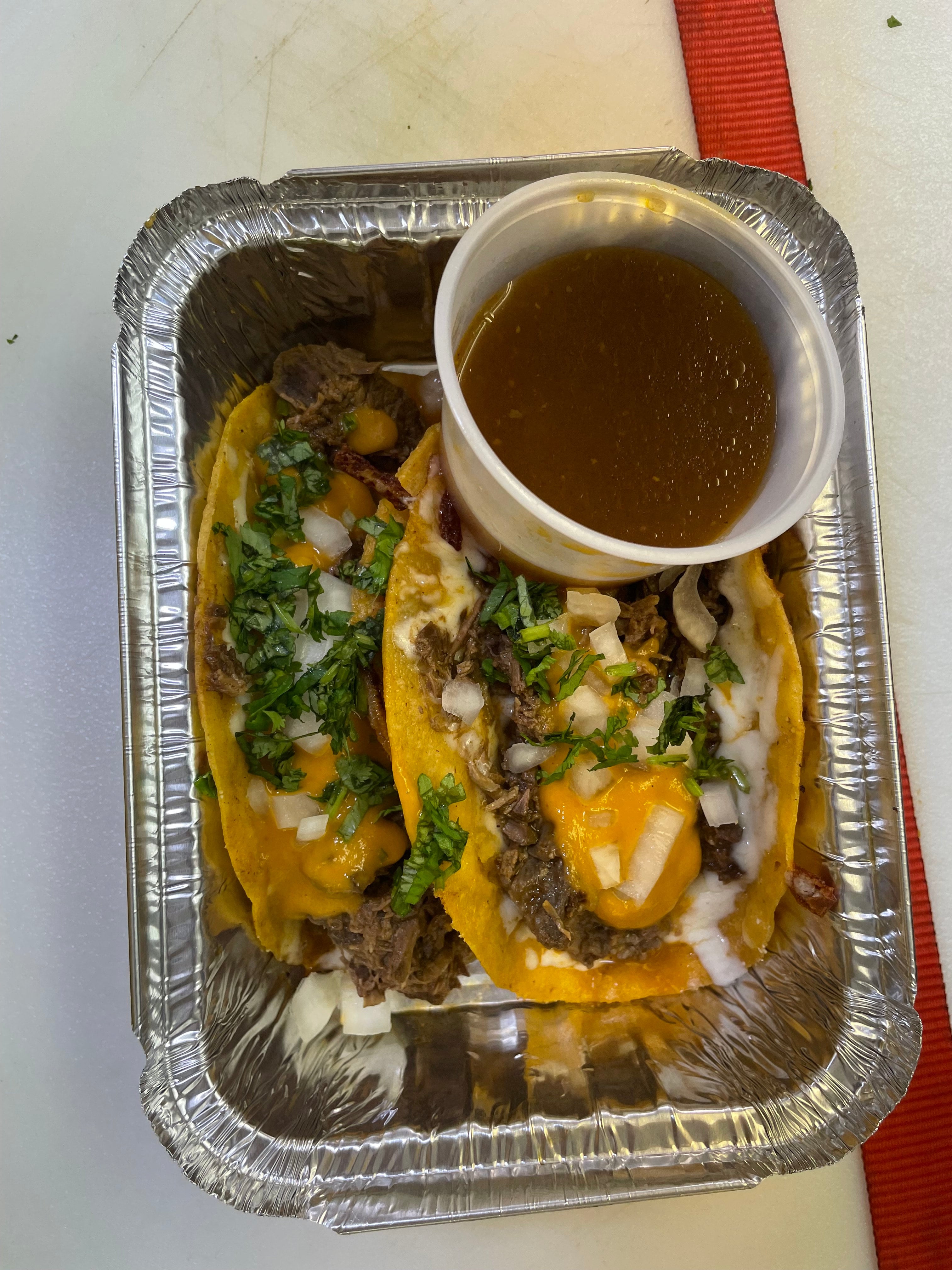 Birria Beef With Consomme Thee Taco Dude